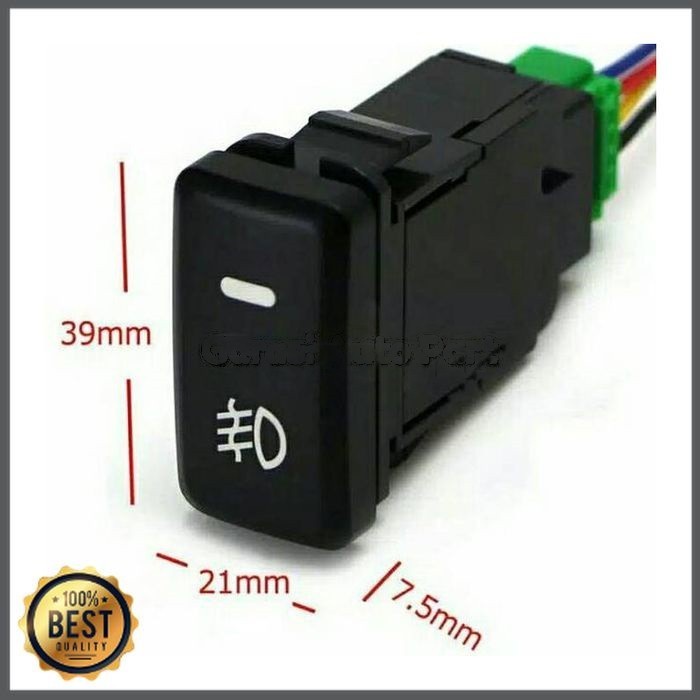 Jual Jual Saklar Tombol Lampu Kabut Foglamp Mobil All New Avanza Calya ...