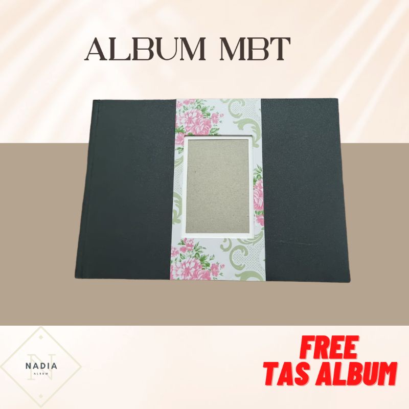 Jual ALBUM FOTO MBT ISI 80 FOTO 4R SHEET 10 HITAM | Shopee Indonesia