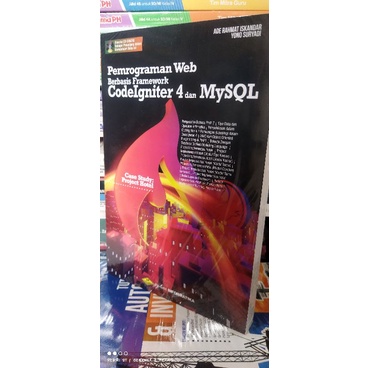 Jual Pemrograman web berbasis framework codeIgniter 4 dan mySQL + cd ade penerbit informatika ...