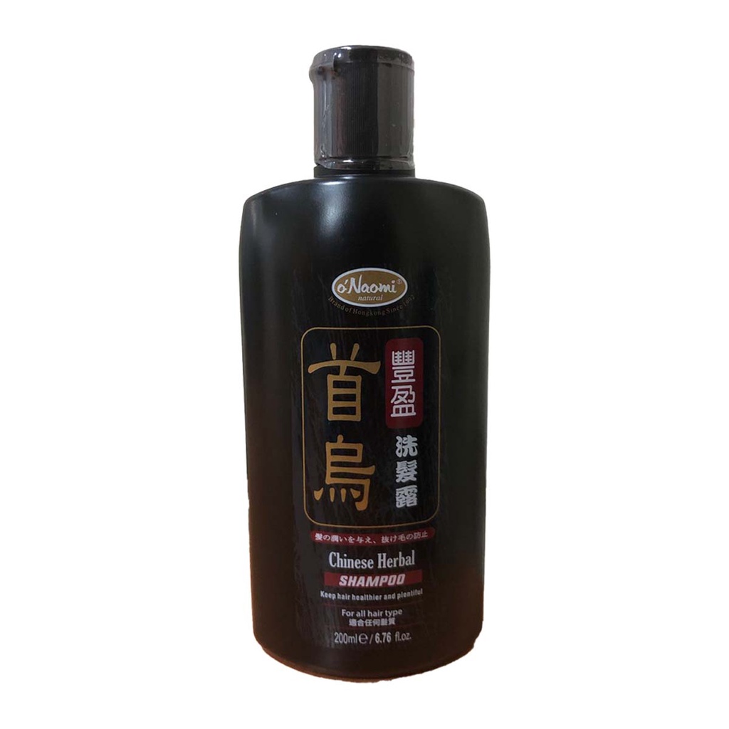 Jual o'naomi chinese herbal shampoo 200ml | Shopee Indonesia