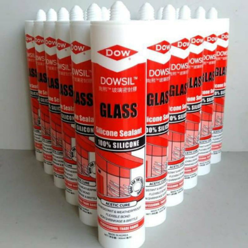 Jual Dowsil Dow corning asam lem kaca silicone DOW SIL sealant | Shopee Indonesia