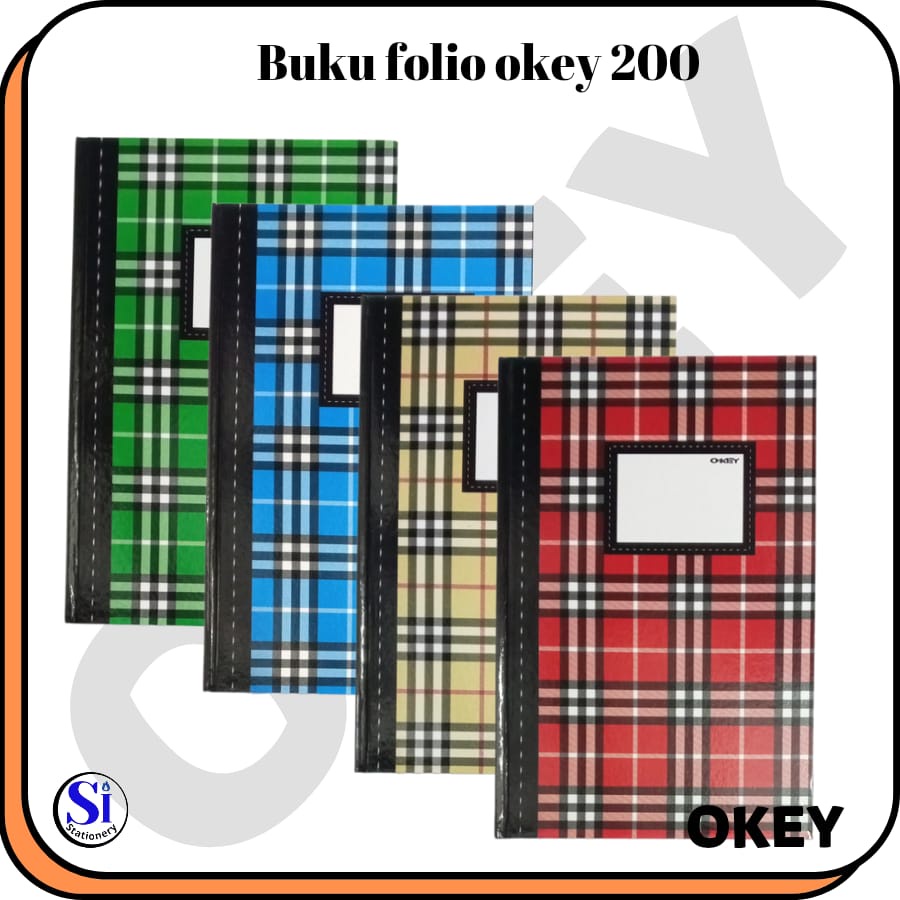 Jual Buku Folio Okey 200 Lembar | Shopee Indonesia