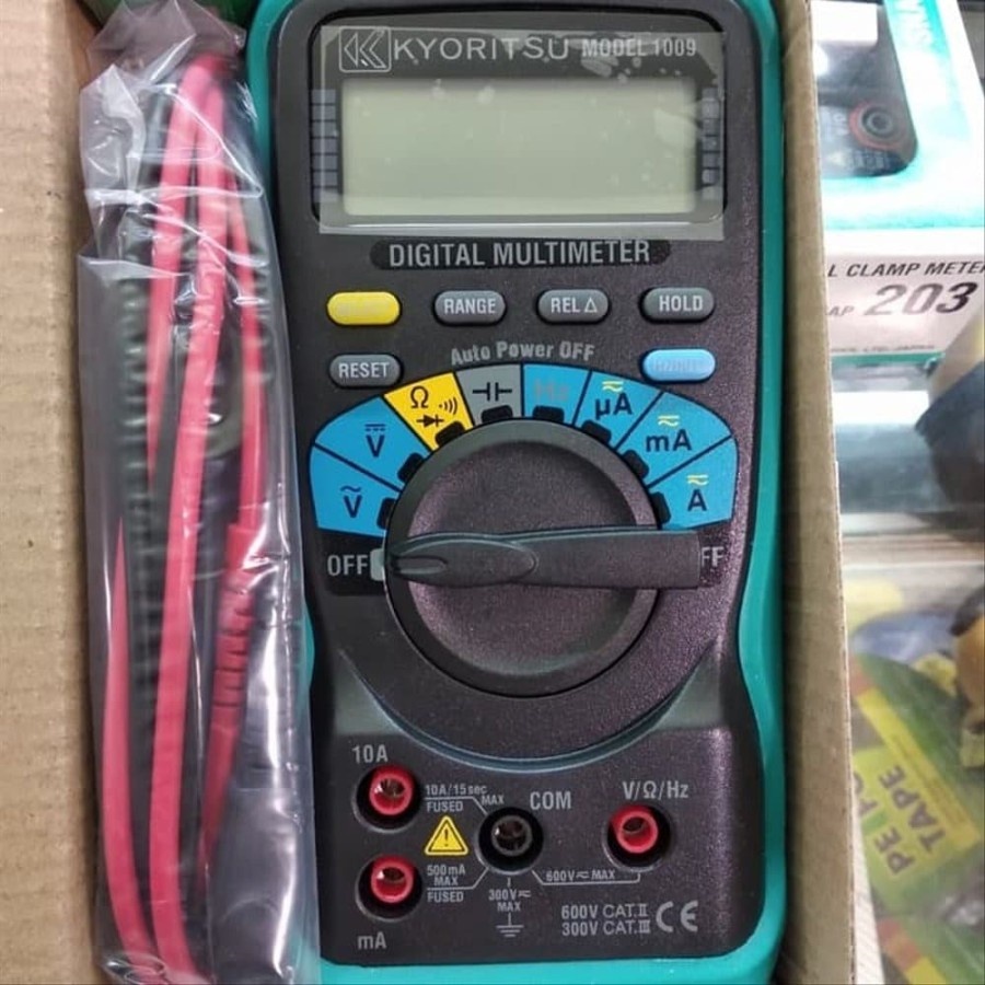 Jual KYORITSU 1009 DIGITAL MULTIMETER 600V | Shopee Indonesia