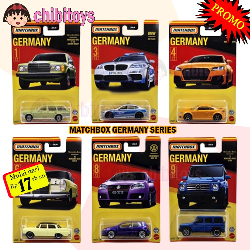 Jual MATCHBOX GERMANY SERIES - 15 MERCEDES BENZ G500 G 500 MERCEDES ...