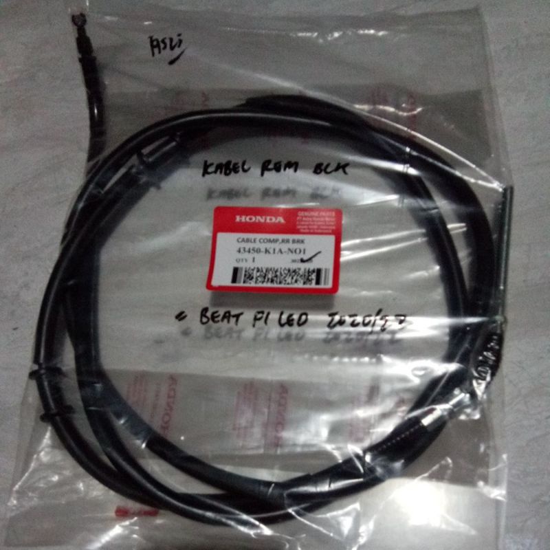 Jual kabel rem beat f1 led 2020/2020 K1A original | Shopee Indonesia