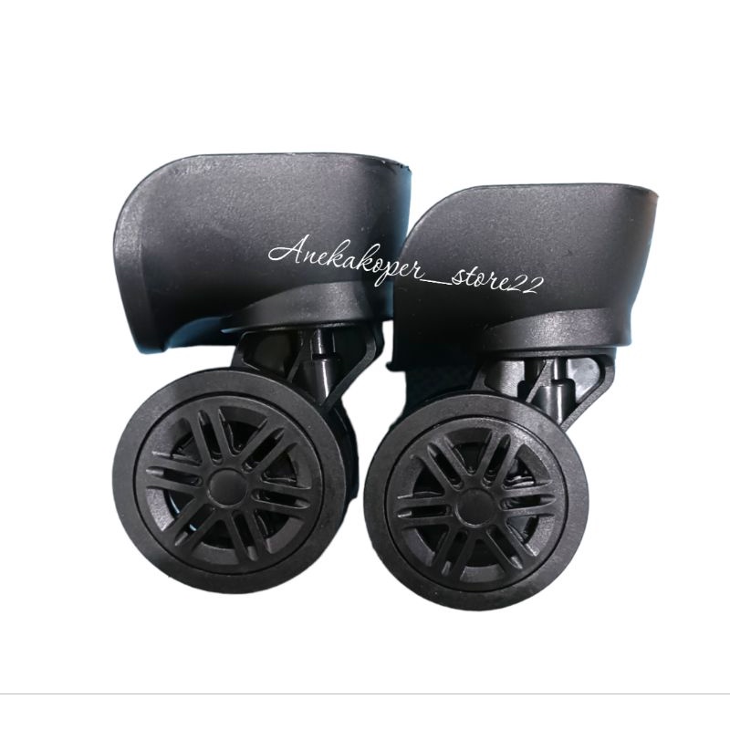 Jual Roda Koper Double Wheel Kanan Kiri Cocok Uk. Koper 16, 18, 20, 24 ...