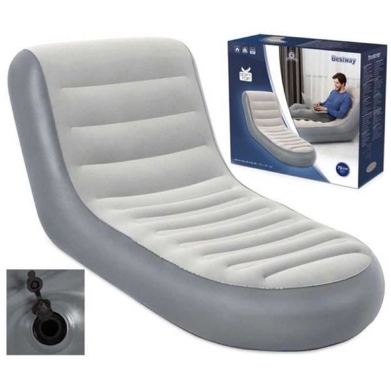 Jual BESTWAY SOFA INFLATBLE - SOFA BED - TEMPAT TIDUR TIUP | Shopee ...