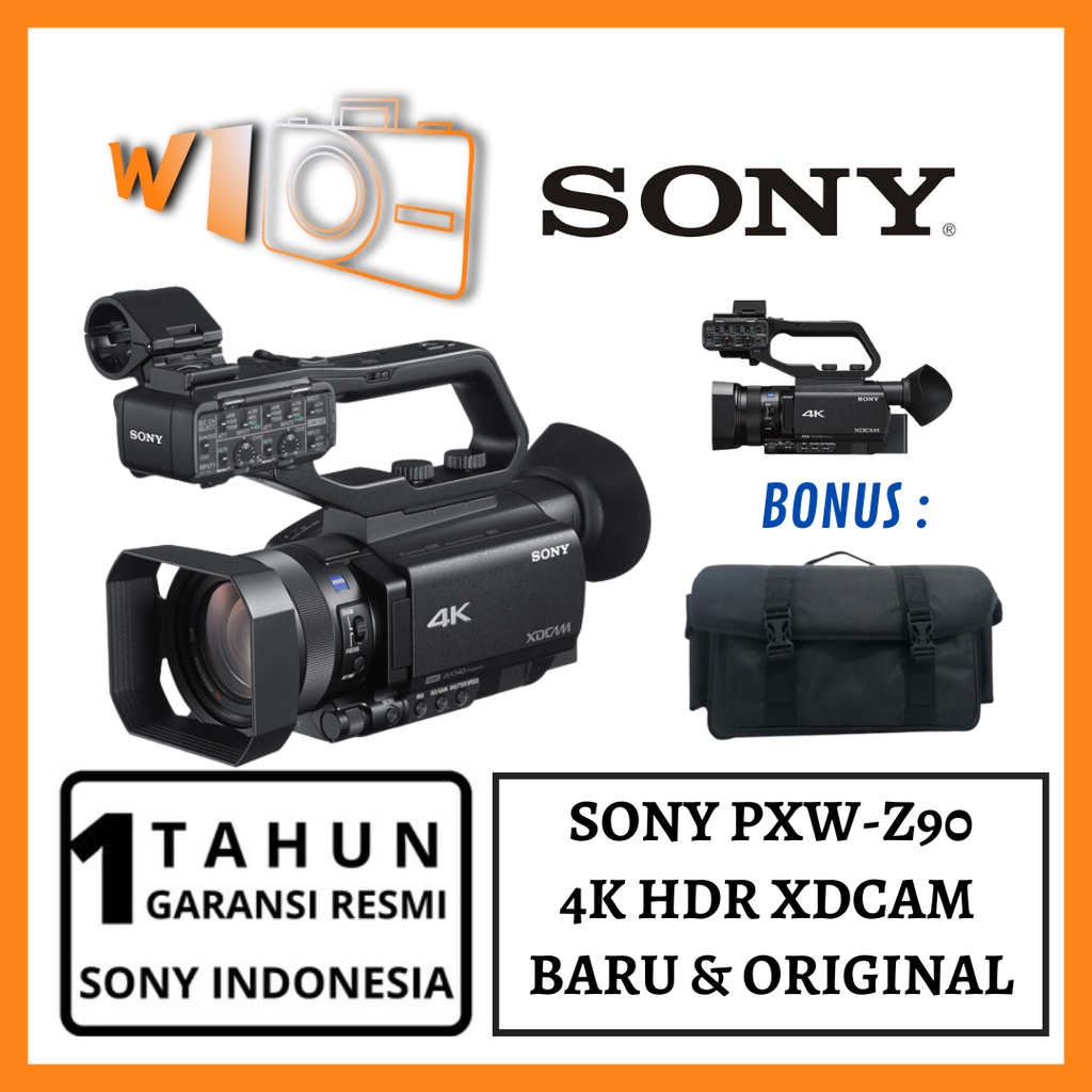 Jual Sony PXW-Z90 4K HDR XDCAM with Fast Hybrid AF Video Camcorder Z 90 | Shopee Indonesia