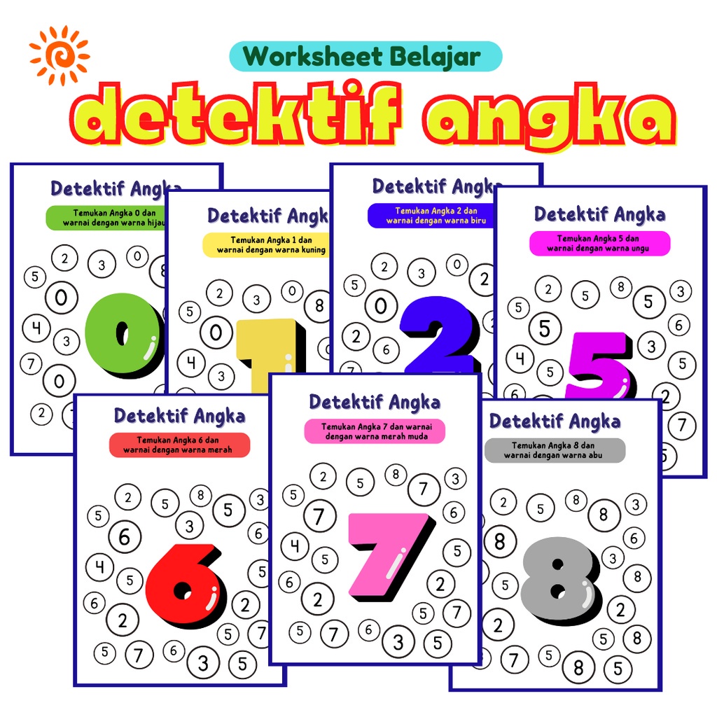 Jual Worksheet Anak 2 3 4 5 6 Tahun Aktivitas Menggunting dan Menempel ...