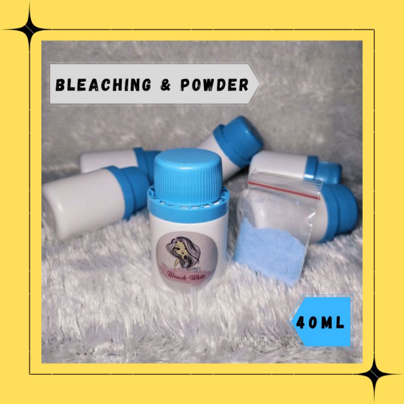 Jual Bleaching Dan Serbuk Pemutih Badan 50ml Bleching Badan Dan Serbuk Super Shopee Indonesia