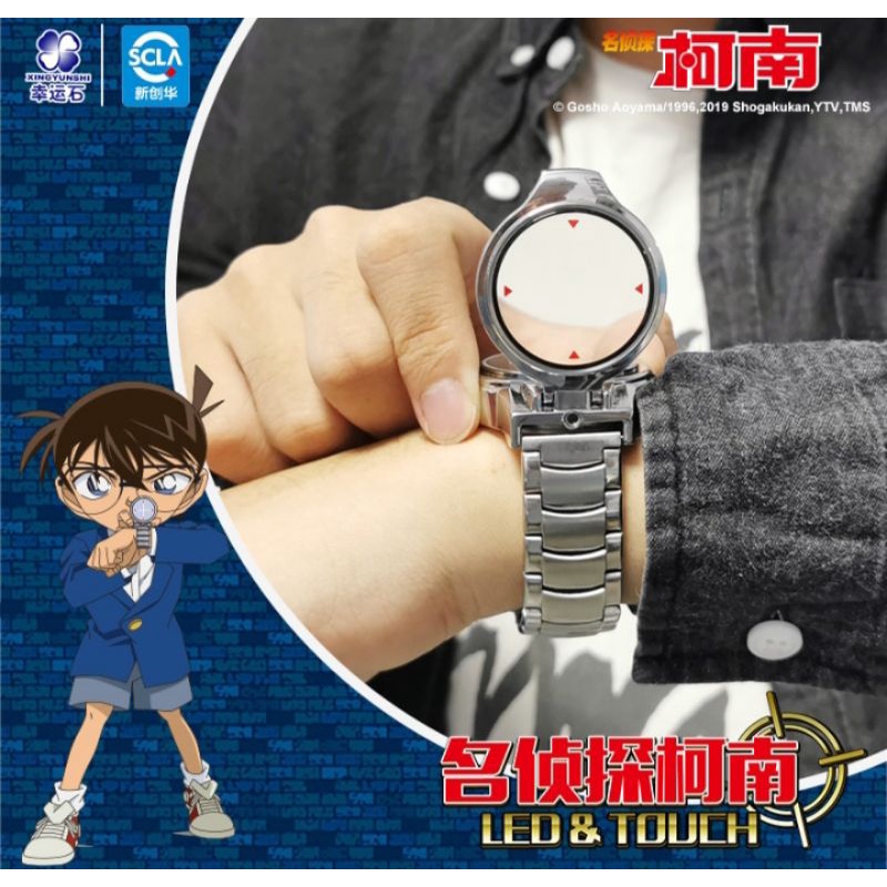Jual JAM TANGAN DETECTIVE CONAN - WATCH EDOGAWA CONAN - LED & TOUCH ...