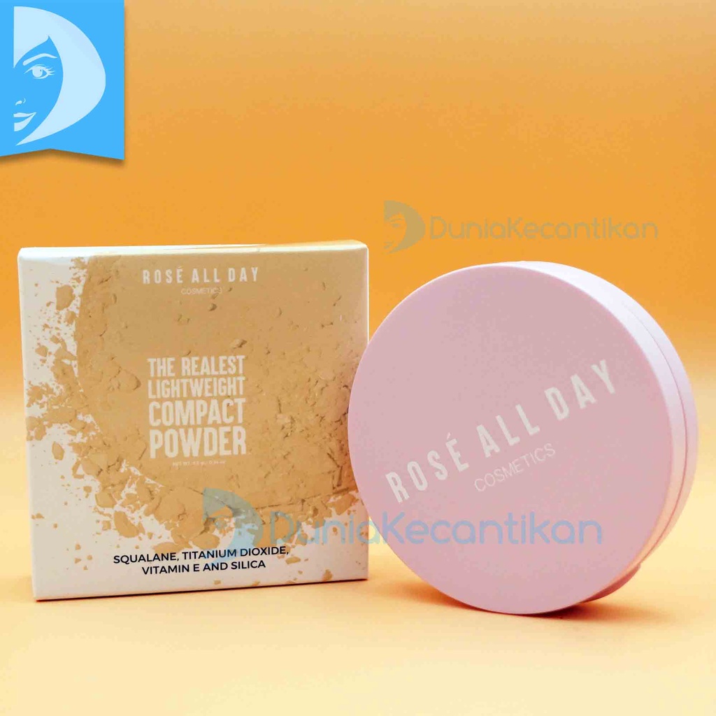 Jual Rose All Day The Realest Lightweight Compact Powder Bedak Padat ...
