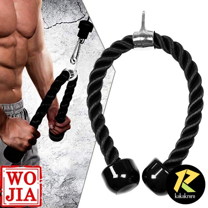 Jual Triceps Muscle Exercise Rope Tali Latihan Otot Tricep Fitness Gym ...
