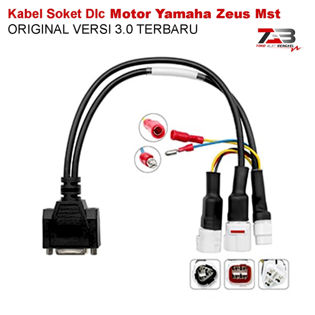 Jual Kabel Soket Dlc Motor Yamaha Zeus Mst-100P Mst-400 Mst-200 mst-600 ...