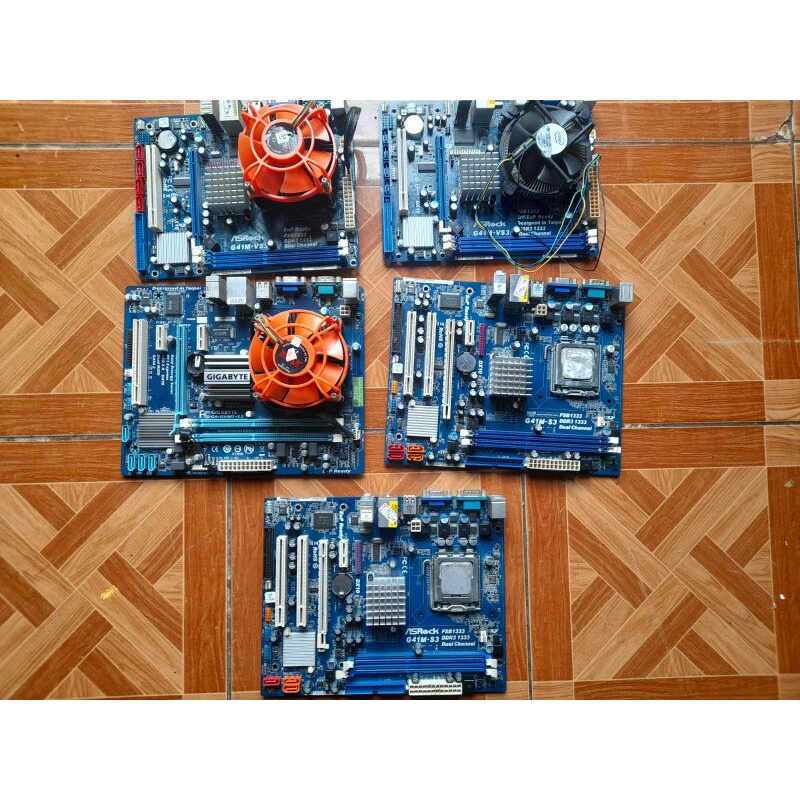 Jual MB MOBO MAINBOARD MOTHERBOARD PC G41 | Shopee Indonesia