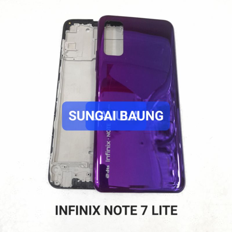 Jual KESING HOUSING CASING FULL SET INFINIX NOTE 7 LITE FRAME ...