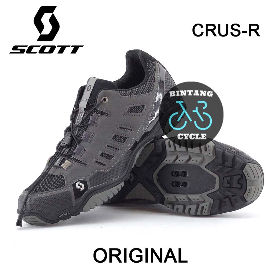 Jual SCOTT SPORT CRUS-R SHOE ANTHRACITE/BLACK - Sepatu Cleat MTB OFF ...