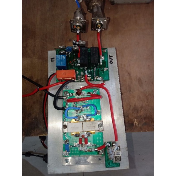Jual kit lengkap boster vhf 144 400 watt tinggal kasih psu | Shopee ...