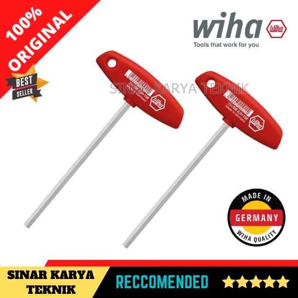Jual Kunci Wiha 334 L Key T Handle Hex Driver Original Made In Germany ...