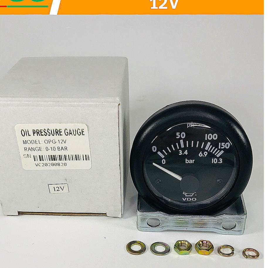 Jual Segera Dapatkan!! OIL PRESSURE GAUGE 12V VDO OPG-12V GAUGE METER TEKANAN OLI Penawaran ...