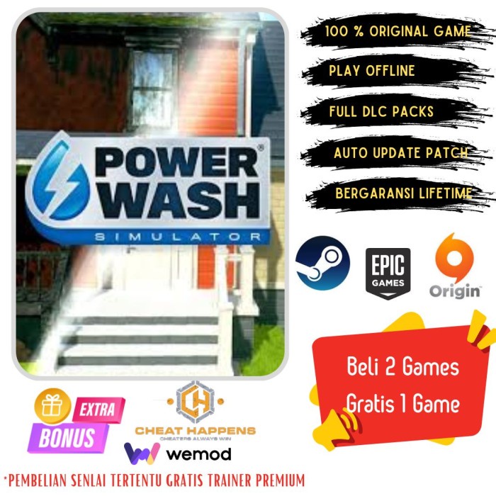Jual POWER WASH SIMULATOR - Game PC Original Offline - DVD-DL | Shopee ...