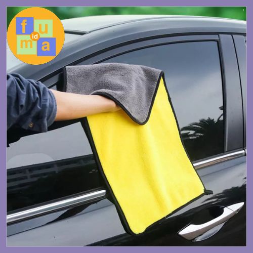 Jual Lap Microfiber Premium Mobil Motor 2 Sisi Multifungsi / Lap Kain ...