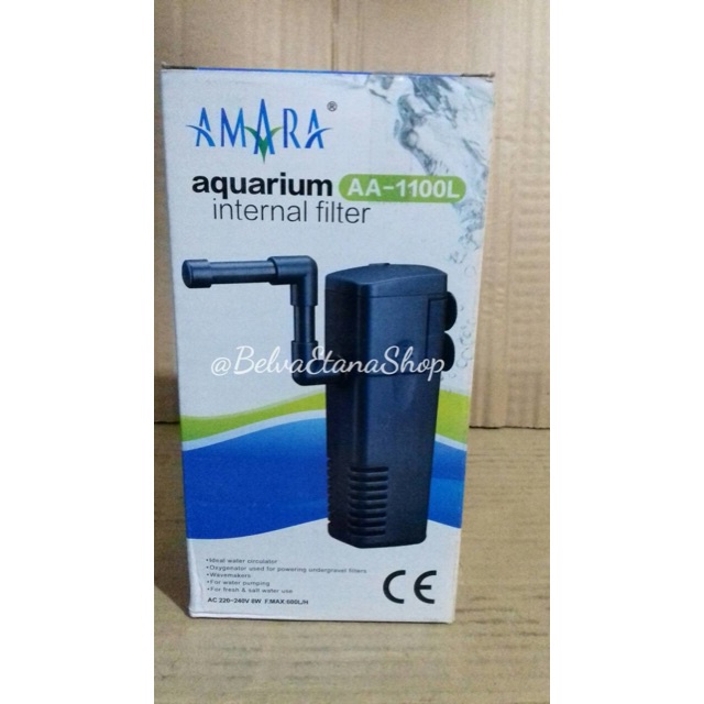 Jual Amara AA 1100L Amara AA-1100L Aquarium Internal Filter Amara ...
