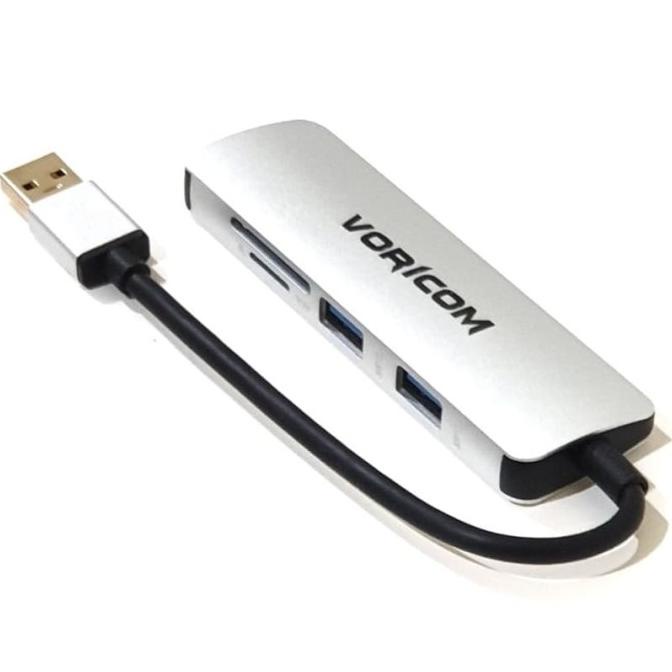 Jual USB HUB Card Reader USB 3.0 High Speed 5 in 1 Support MAC dan ...