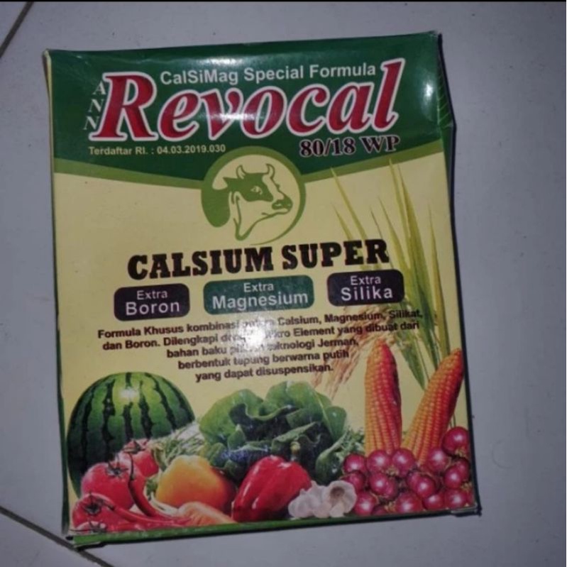 Jual pupuk calsium kalsium super REVOCAL 1 kg plus boron | Shopee Indonesia