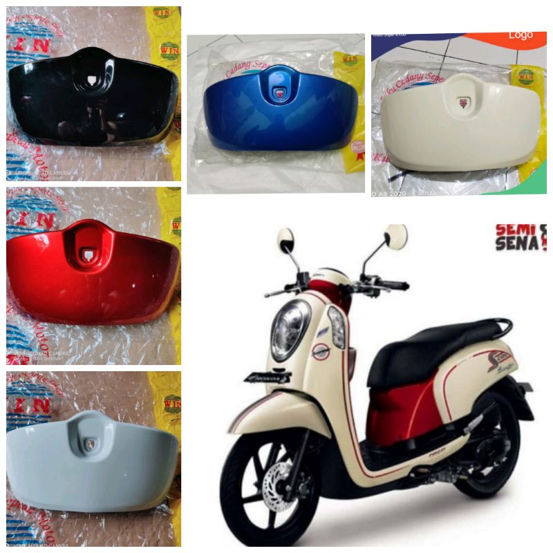 Jual cover rak rack laci kupu kupu dasbor cover kontak Scoopy fi k16 ...