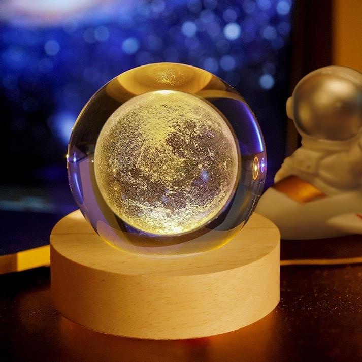 Jual Best YIJ0P planet ball crystal lamp moon tata surya Q78 Ready ...
