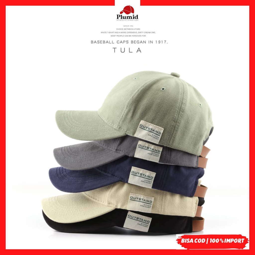 Jual PLUMID - topi baseball premium halus topi bisbol unisex 104 ...