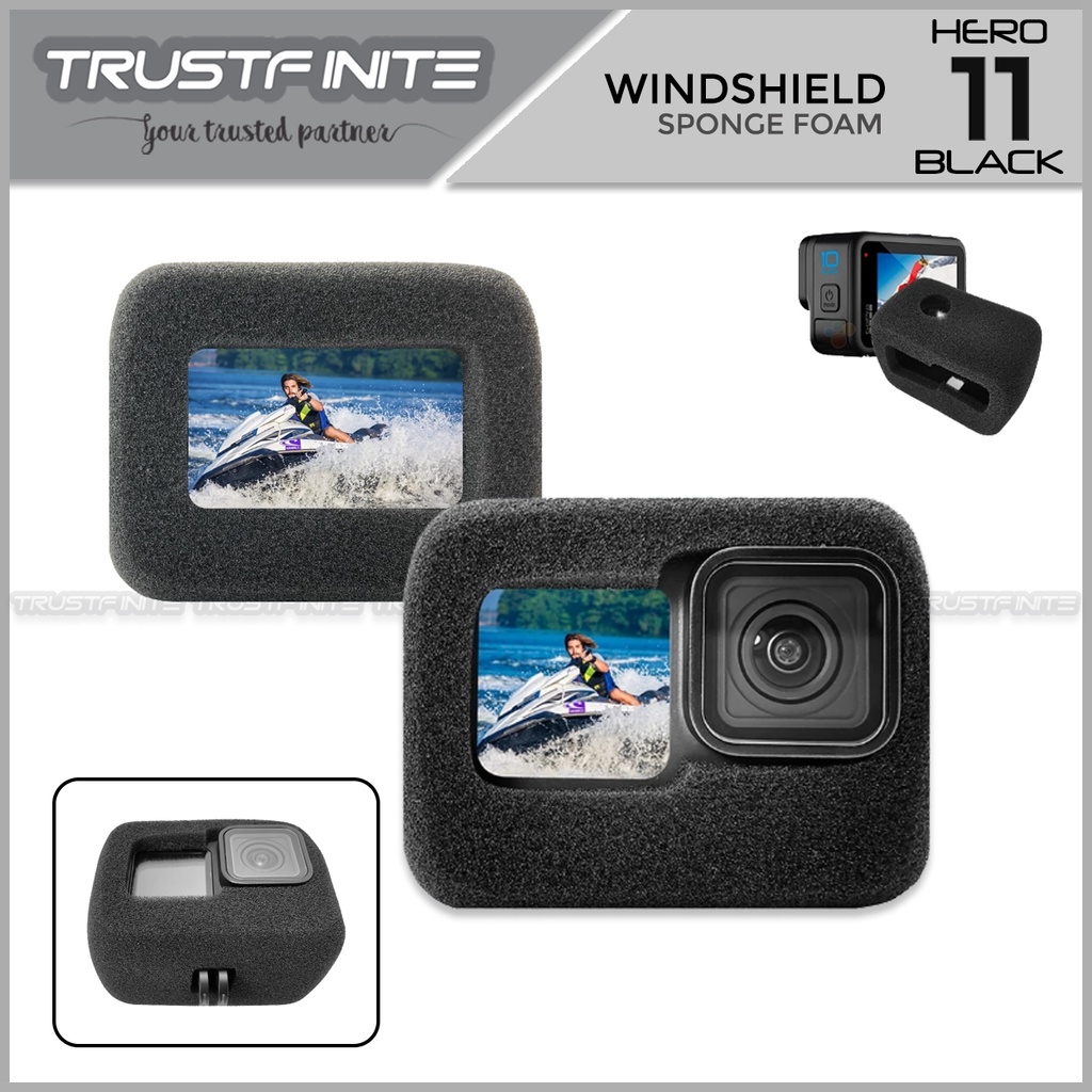 Jual Wind Shield Wind Slayer Windproof Sponge Foam Cover GoPro Hero ...
