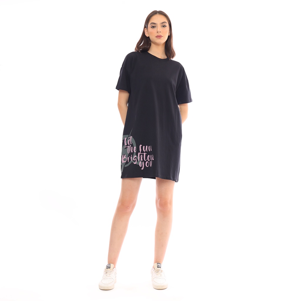 Jual Planet Surf Clothing Dress Wanita Hitam Fanny Dress 222F LDRS12204 ...