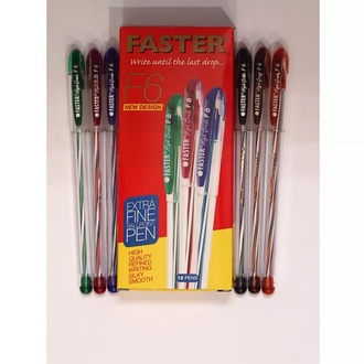 Jual FASTER PEN BLACK / PULPEN HITAM | Shopee Indonesia