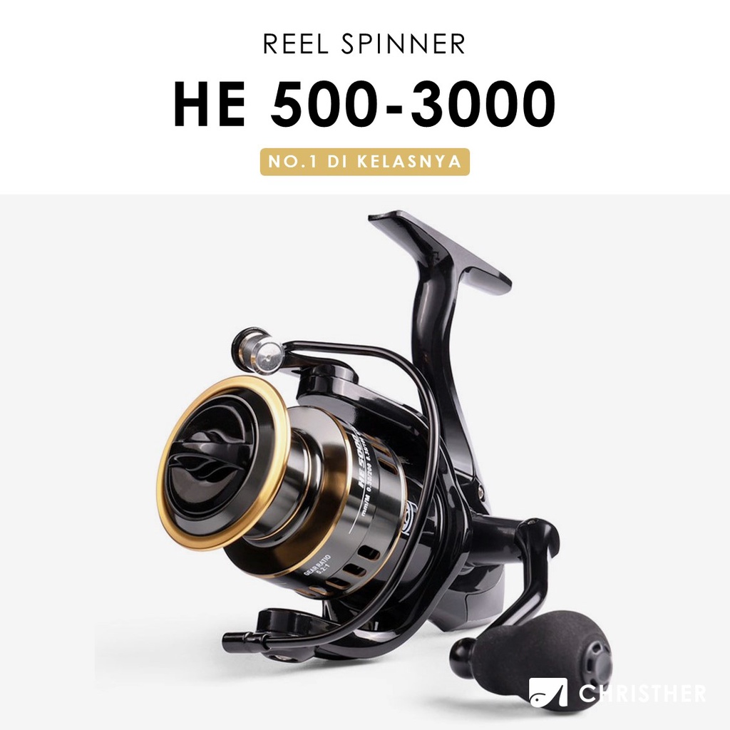 Jual Reel Spinning CLASSIC HE500-Ultralight HE800 HE3000 / Reel Pancing Spinning Fishing Reel ...