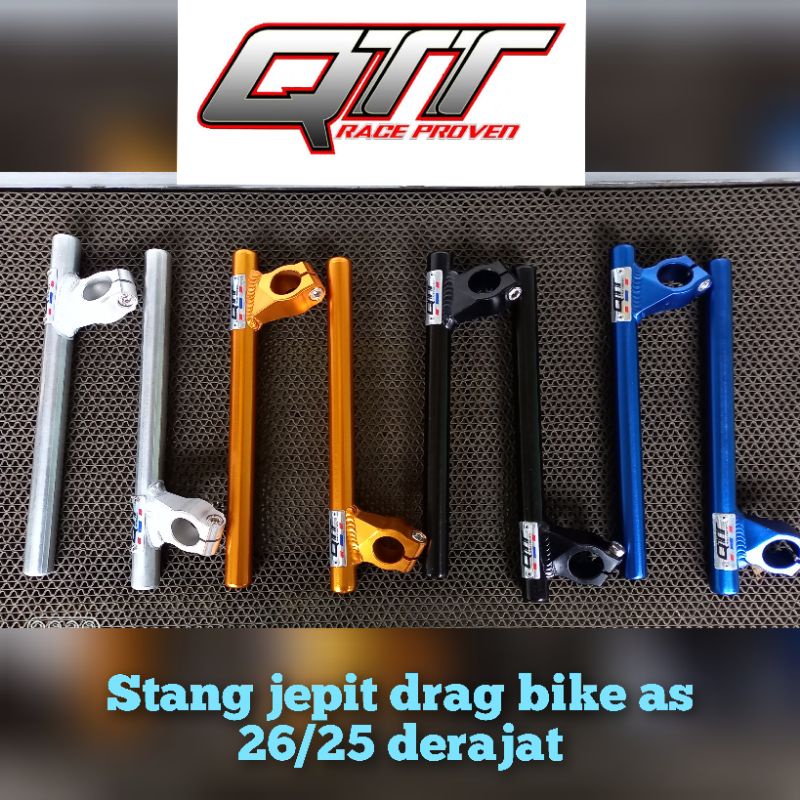 Jual [TERMURAH] Stang Jepit Setir Drag Bike QTT as 26 / 25° derajat ...