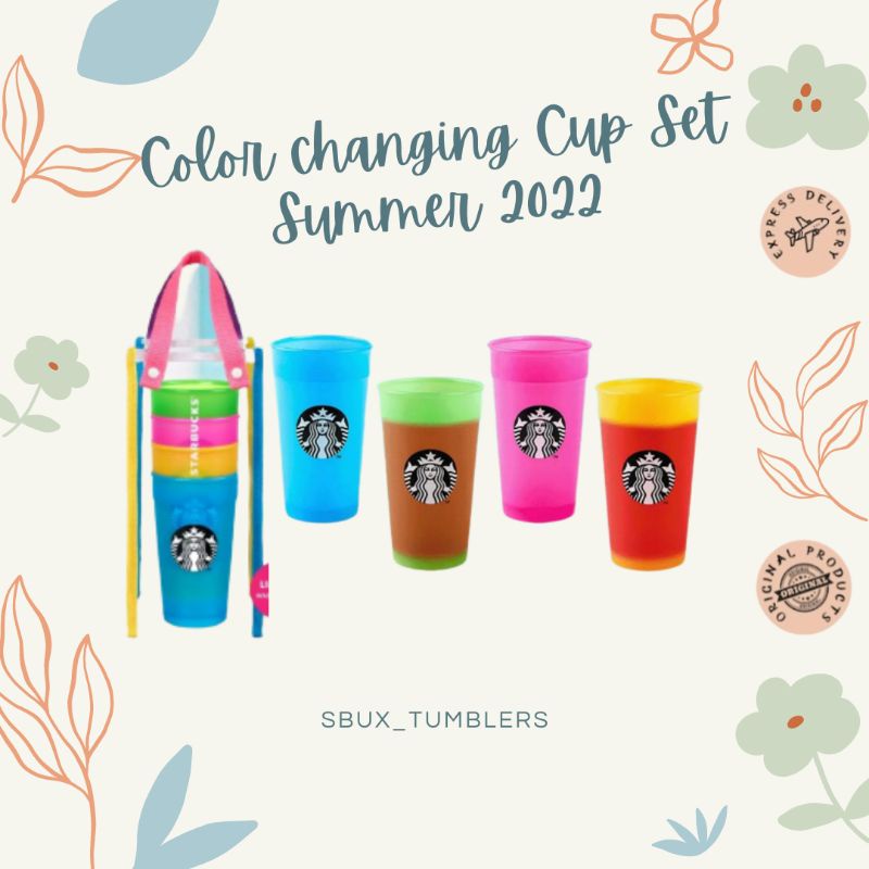 Jual Starbucks Reusable - Cup Set (isi 4) | Shopee Indonesia