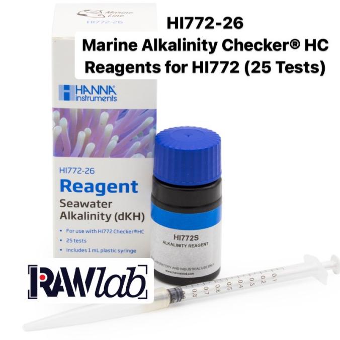 Jual HI772-26 Marine Alkalinity Checker HC Reagents for HI772 (25 Tests ...