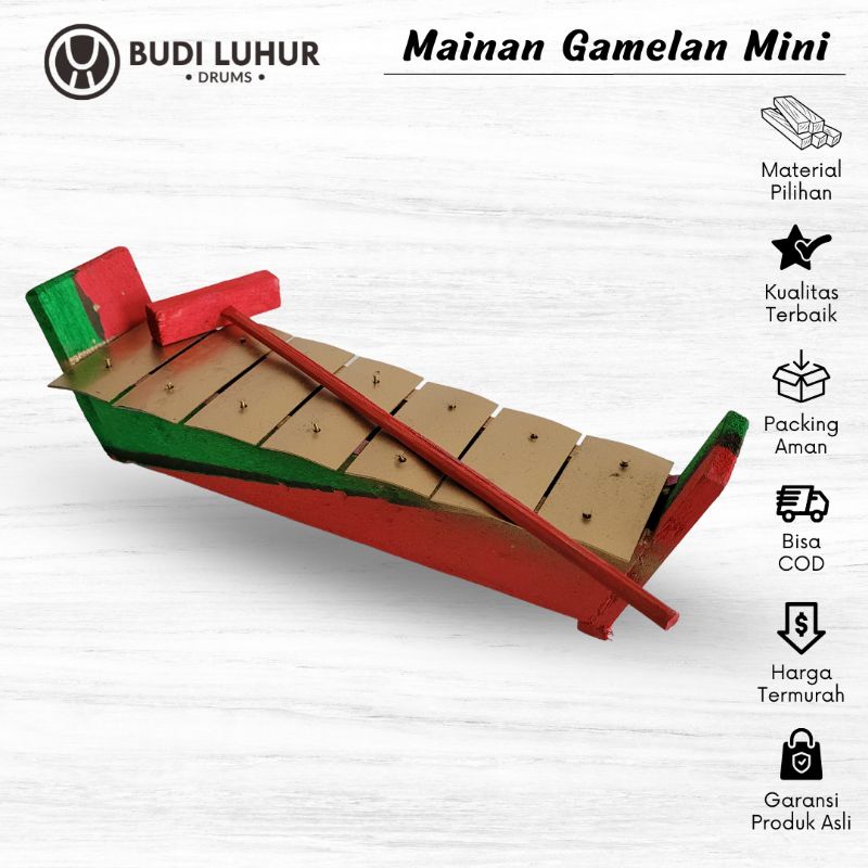 Jual Gamelan Mini Saron Gambang Xylophone Mainan Anak Alat Musik ...