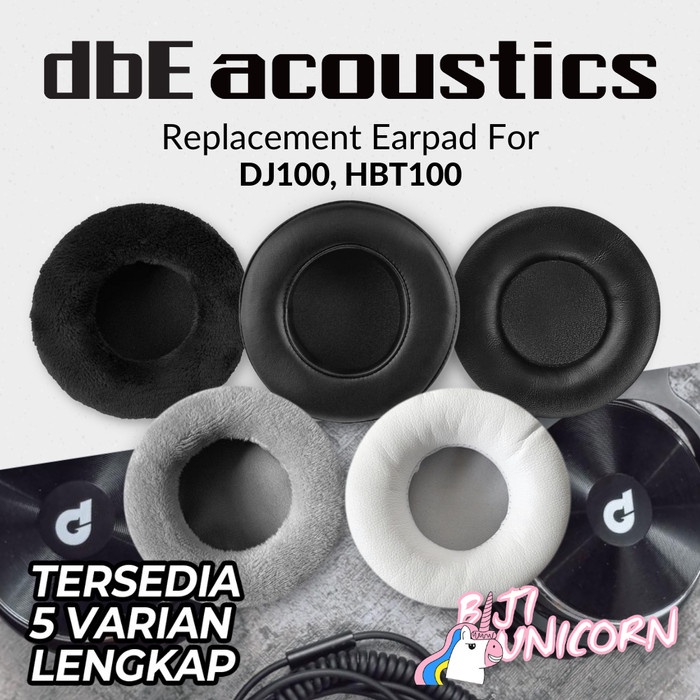 Jual Earpad Earcup Ear Cushion dbE Acoustics DJ100 DJ 100 HBT100 HBT ...