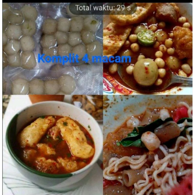 Jual PAKET KOMPLIT ISI 4 MACAM(BASO ACI, BOCI AJA, CUANKI DAN SEBLAK ...