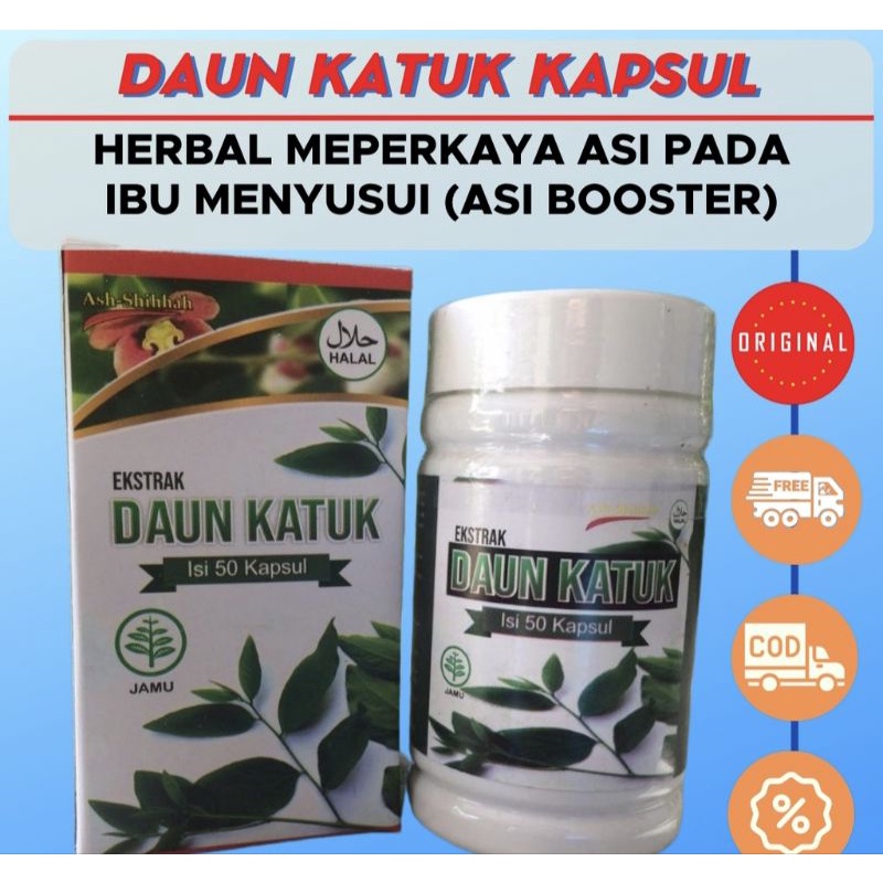 Jual KAPSUL DAUN KATUK (ASI BOSTER) | Shopee Indonesia