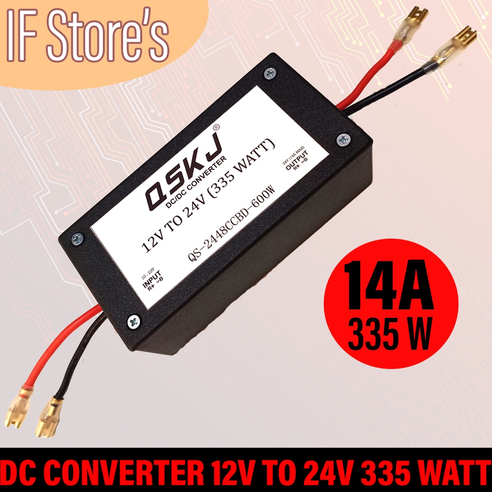 Jual DC BOOST CONVERTER STEP UP 12V TO 24V 335 WATT | Shopee Indonesia