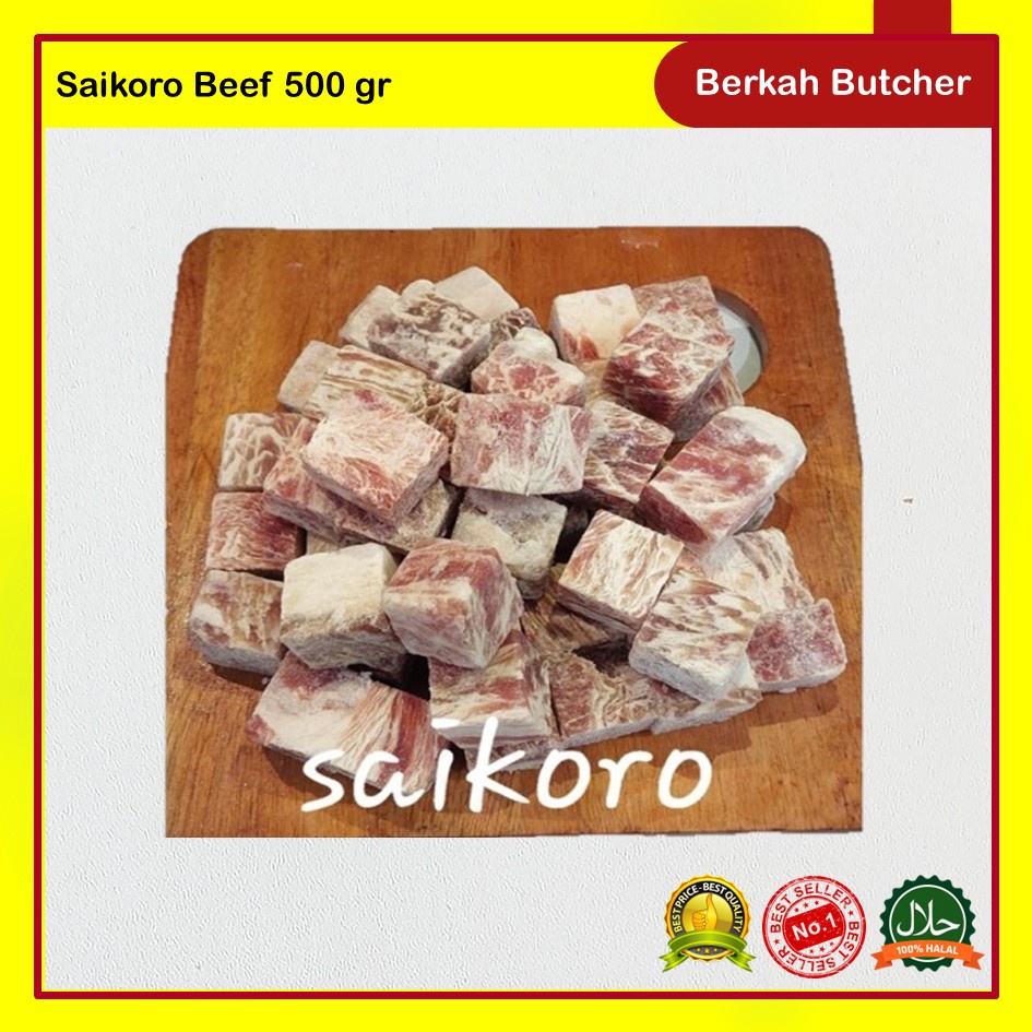 Jual Saikoro Beef, Wagyu Saikoro - Berkah Butcher | Shopee Indonesia