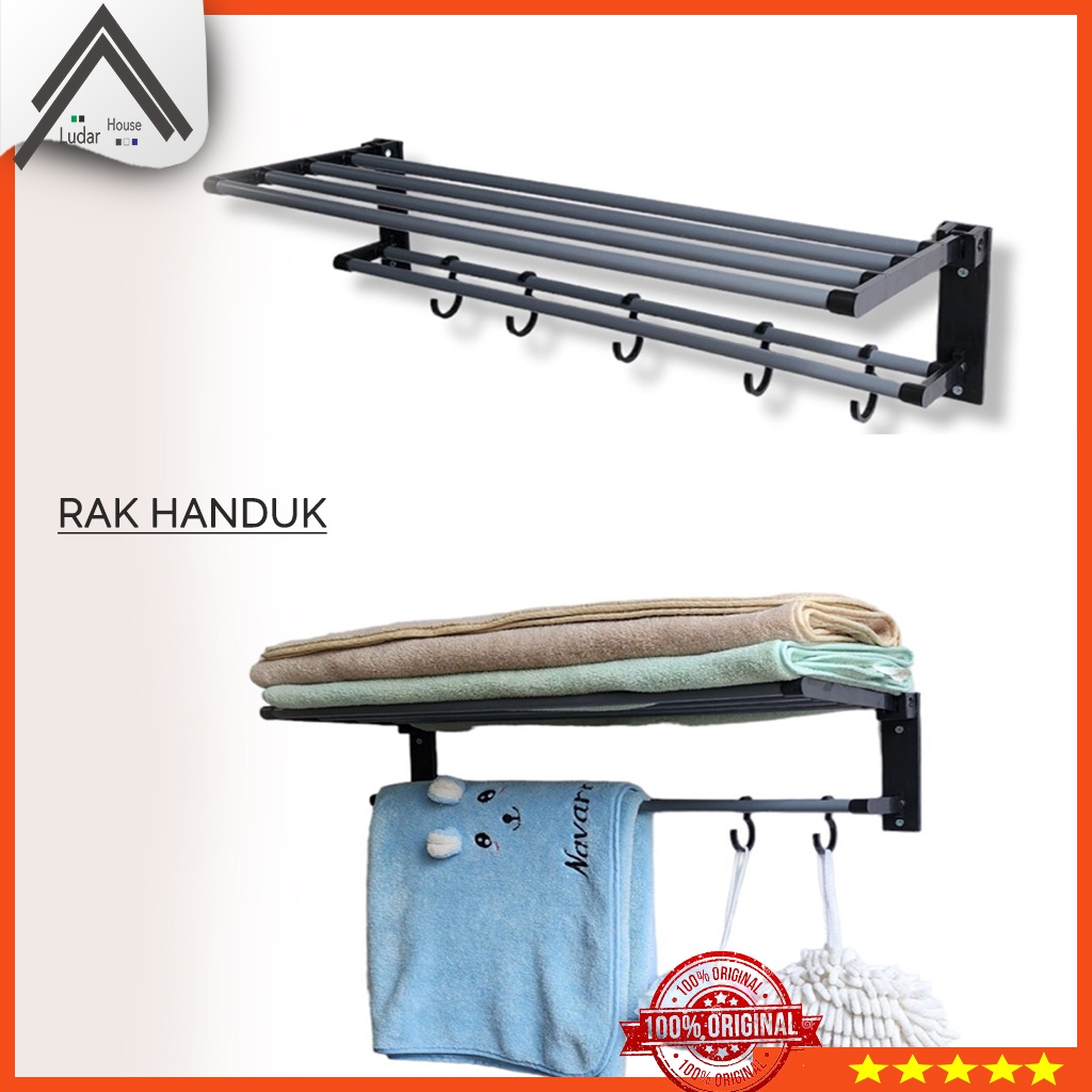 Jual Rak Hook Gantungan Handuk Kamar Mandi Plastik | Shopee Indonesia