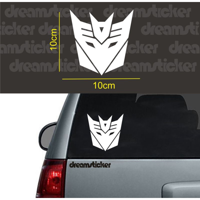 Jual Sticker Stiker Transformers Decepticon | Shopee Indonesia