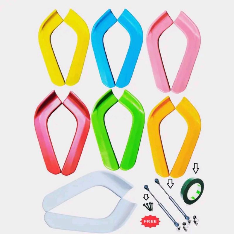 Jual Winglet Lips Bumper BUS TRUK MINIBUS ELF UNIVERSAL Pelindung ...