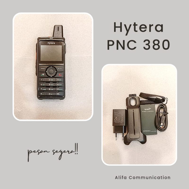 Jual Hytera PNC380 Pro HT POC 4G Wifi GPS NFC IP67 Camera Garansi Resmi ...