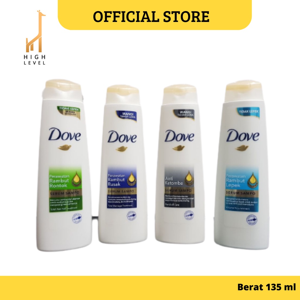 Jual Shampo Sampo Dove Serum Shampo Anti Ketombe Perawatan Rambut ...